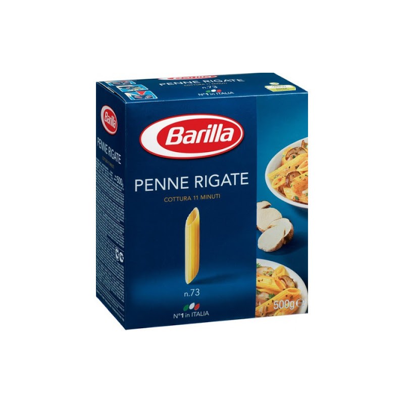 PASTA BARILLA PENNE RIGATE N[73 GR.500
