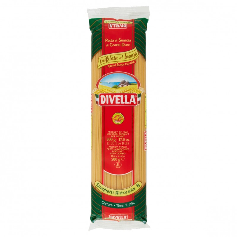 PASTA DIVELLA SECCA SPAGHETTI RISTORANTE N.8 G.500