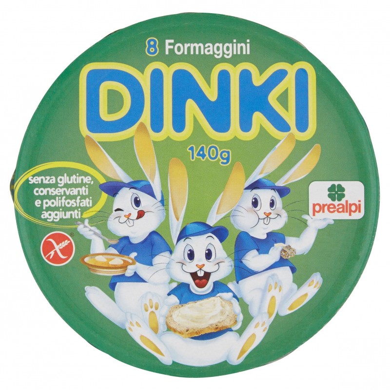 FORMAGGINI DINKI PREALPI GR.140 PZ.8